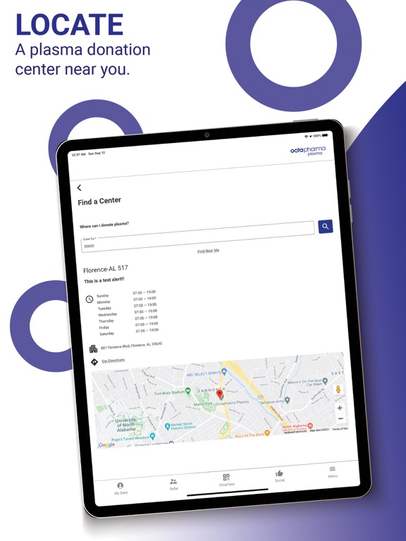 OctaApp – Donate Blood Plasma for iOS (iPhone/iPad/iPod touch) - Free ...