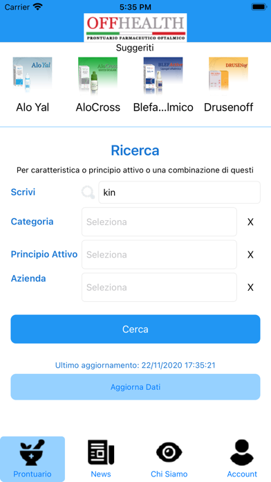 Prontuario Oftalmico OFFHEALTH for iOS (iPhone/iPad/iPod touch) - Free Download at AppPure