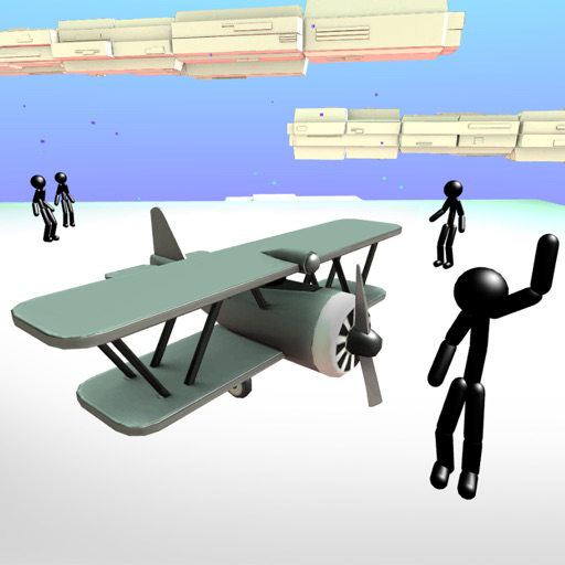 Stickman Airplane for iOS (iPhone/iPad/iPod touch) - Free Download at ...