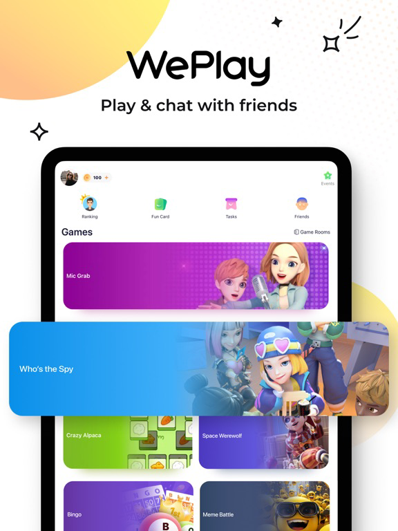 WePlay - Game and Party for iOS (iPhone/iPad/iPod touch) - Free ...