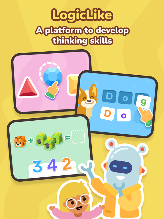 LogicLike: Kids Learning App for iOS (iPhone/iPad/iPod touch) - Free Download at AppPure