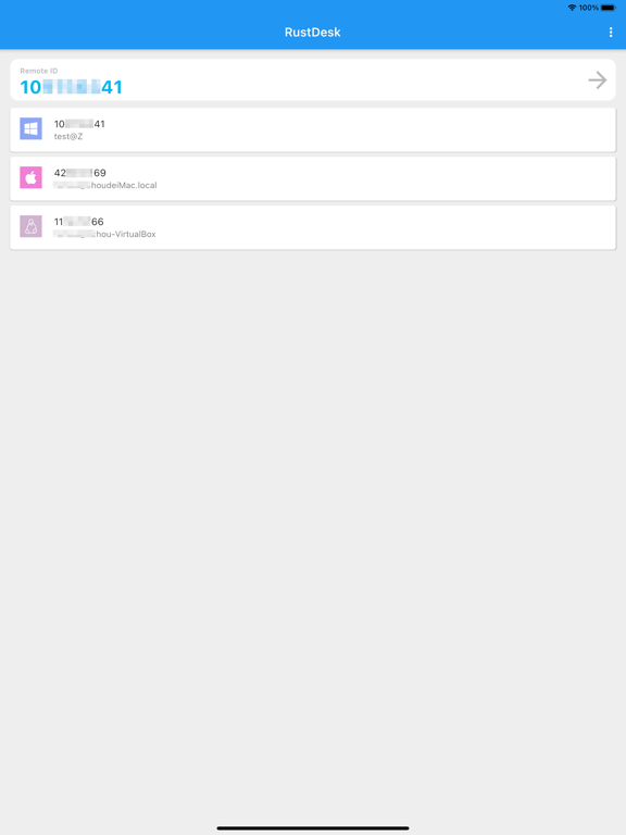 RustDesk Remote Desktop for iOS (iPhone/iPad) - Free Download at AppPure
