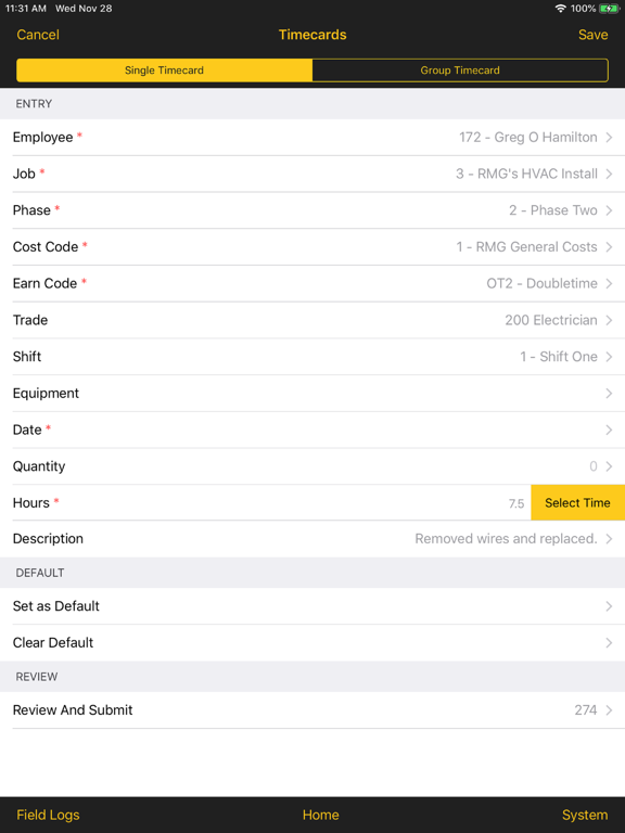 FOUNDATION Field Log for iOS (iPhone/iPad/iPod touch) - Free Download ...