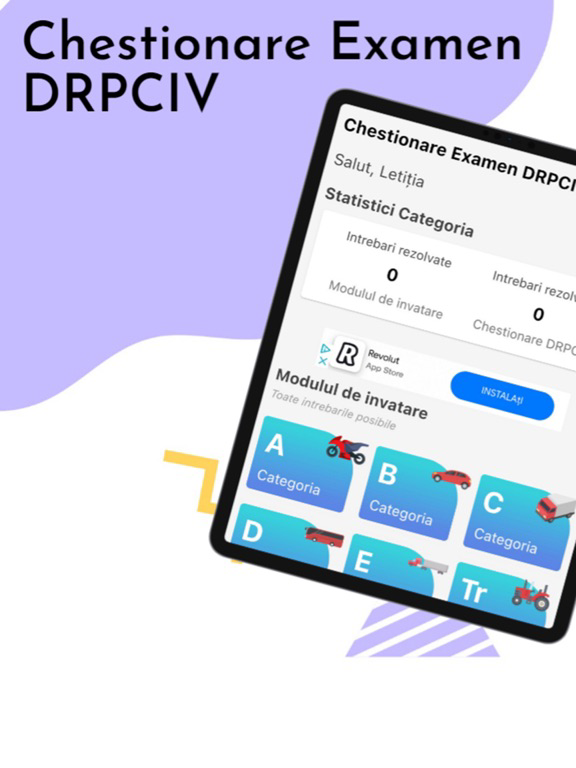 Chestionare Auto Examen DRPCIV for iOS (iPhone/iPad/iPod touch) - Free ...