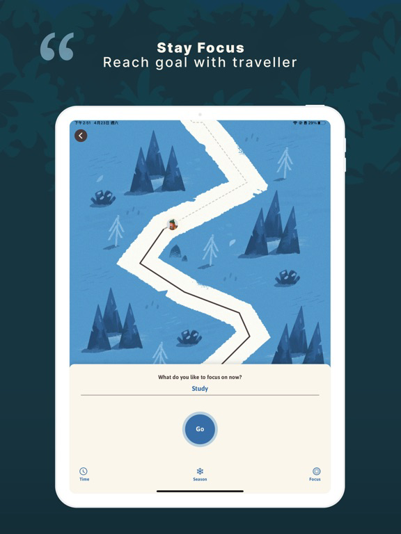 Focus Traveller - Flow Timer for iOS (iPhone/iPad) - Free Download at AppPure