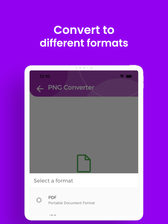 PNG Converter, PNG to PDF for iOS (iPhone/iPad/iPod touch) - Free ...