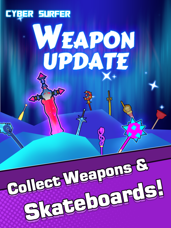 Cyber Surfer: EDM & Skateboard for iOS (iPhone/iPad/iPod touch) - Free ...