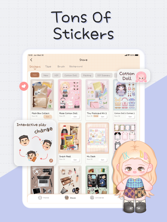 Mininote - Cute note and diary for iOS (iPhone/iPad/iPod touch) - Free ...