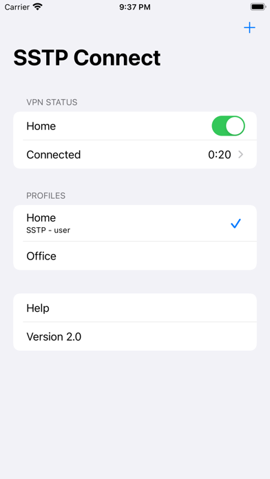 SSTP Connect for iOS (iPhone/iPad) Latest Version at $2.99 on AppPure