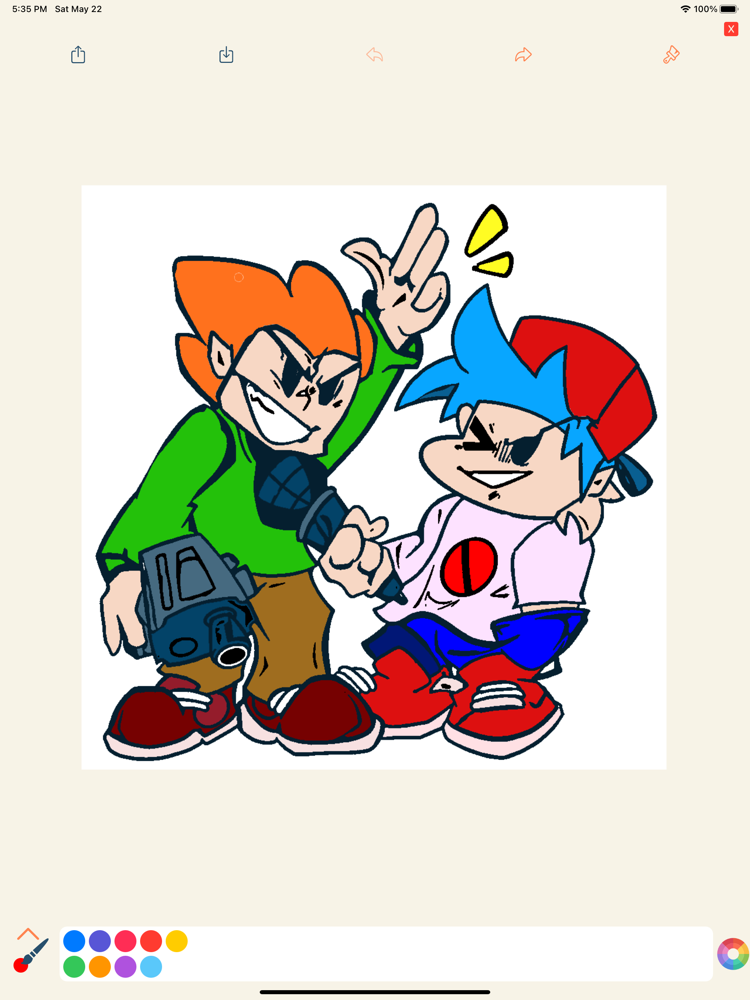 FNF MUSIC ARROW COLORING GAME for iOS (iPhone/iPad) - Free Download at ...