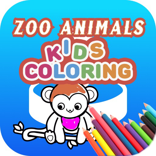 Zoo Animals Coloring Fun for iOS (iPhone/iPad) - Free Download at AppPure