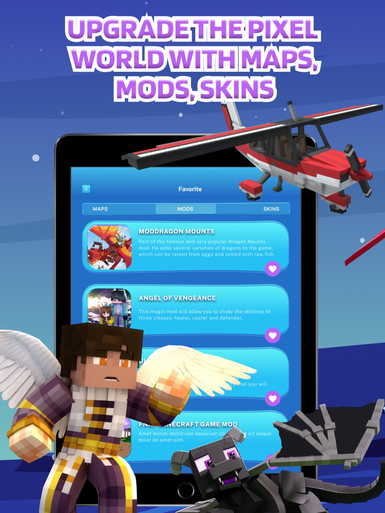 Mods Skins Maps for Minecraft for iOS (iPhone/iPad) - Free Download at ...