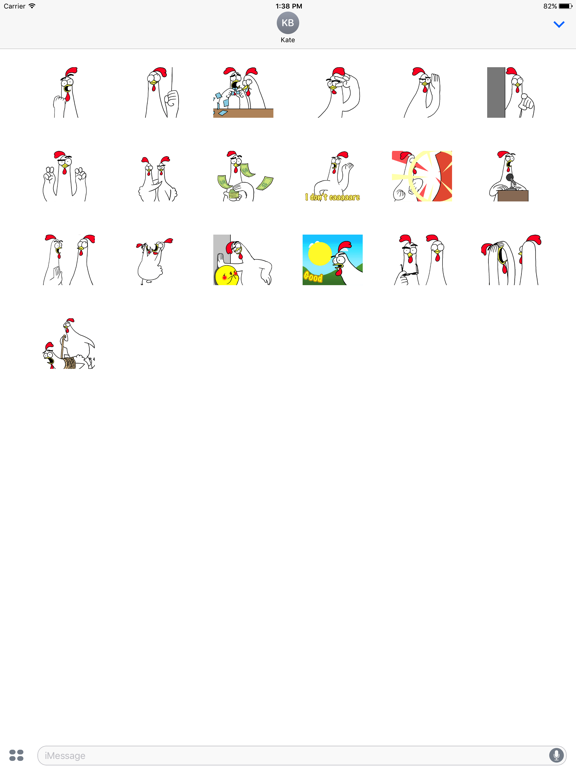 Chicken Bro 6 Sticker Pack for iOS (iPhone/iPad/iPod touch) Latest ...