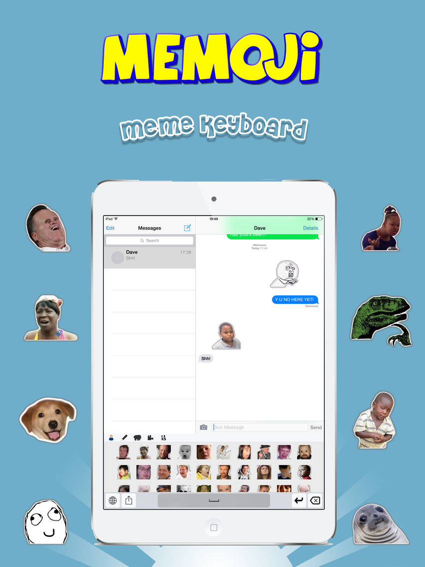 Memoji - Emoji Meme Sticker Keyboard for iOS (iPhone/iPad) Latest ...