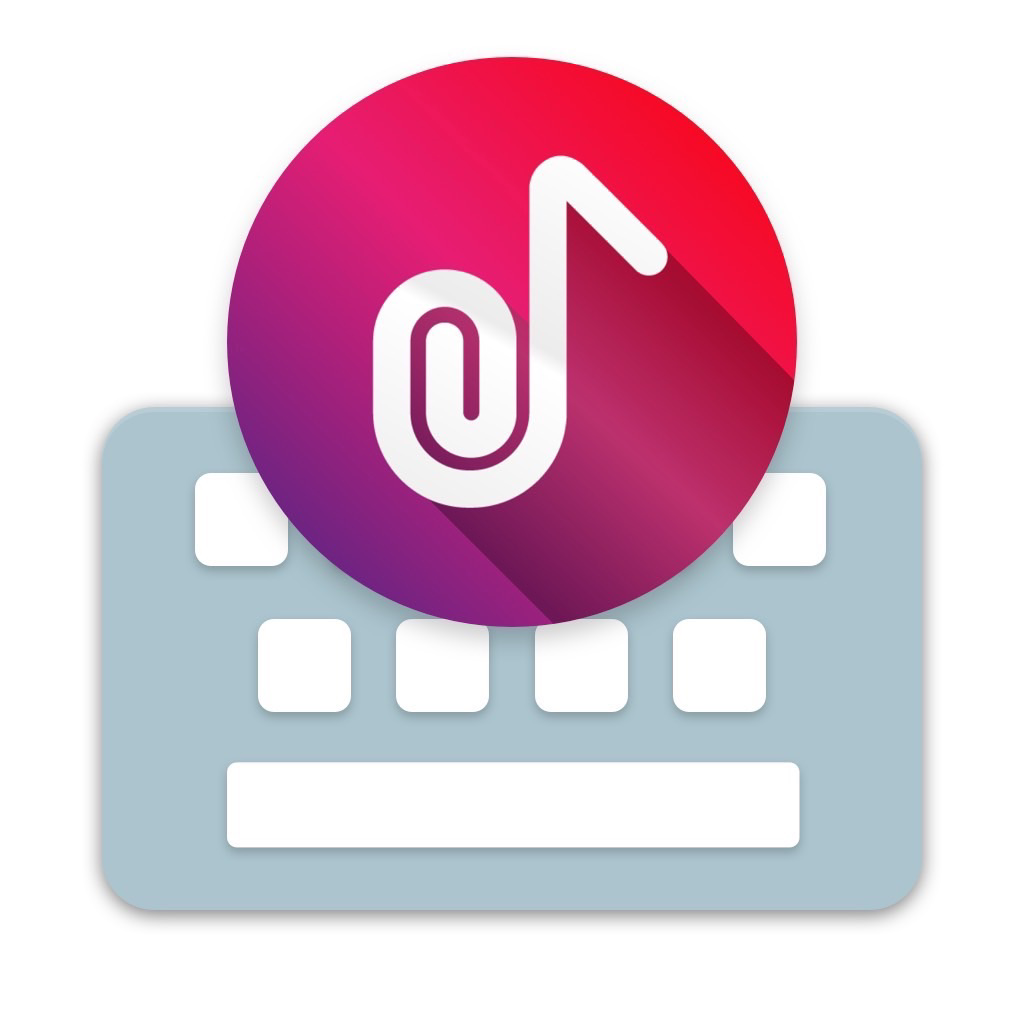 Songclip Keyboard: MP3 & GIF for iOS (iPhone) - Free Download at AppPure
