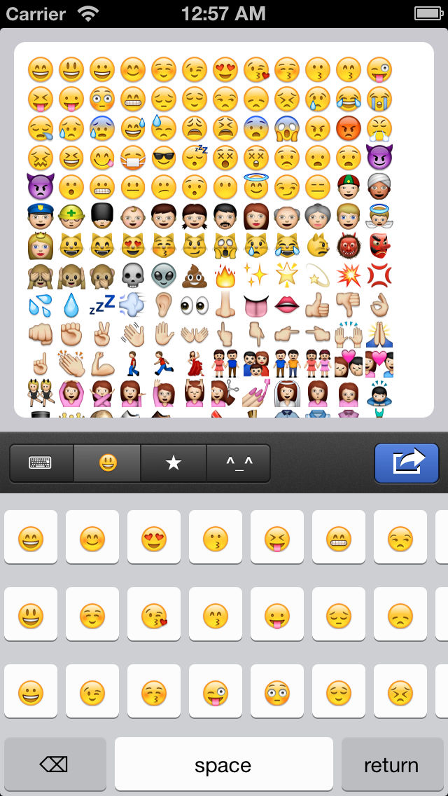 Keyboard. - Color Emojis & Cool Characters for iOS (iPhone) - Free ...