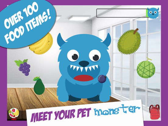 Hungry Monster Learning Game for iOS (iPhone/iPad/iPod touch) - Free ...
