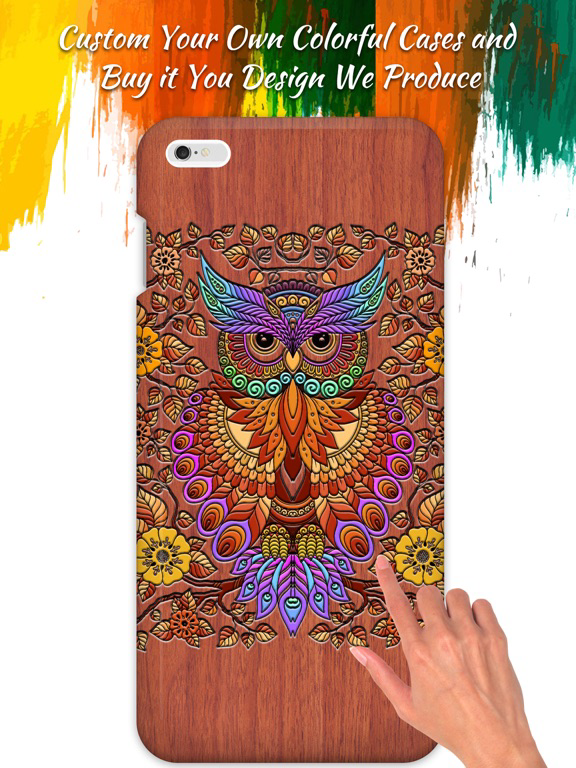 Coloring Owl:Paint Color Cases for iOS (iPhone/iPad/iPod touch) - Free ...