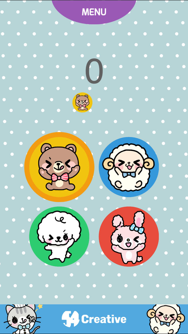 Kawaii Tap – A memory game by touching cute little animals! for iOS ...