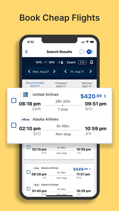 OneTravel Flight & Hotel Deals for iOS (iPhone/iPad/iPod touch) - Free ...