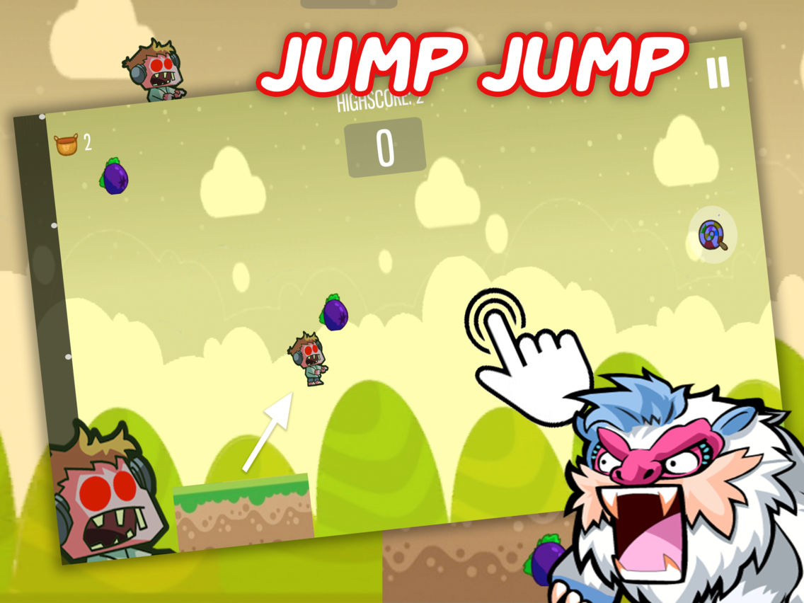 Zombie Hero - Tap to Jump Fun for kid Game for iOS (iPhone/iPad) - Free ...