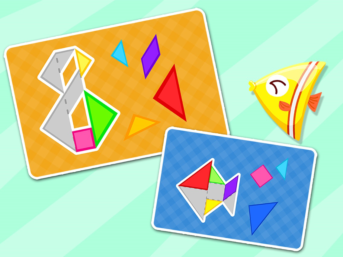 Creative Tangram—BabyBus para iOS (iPhone/iPad) - Baixar Grátis no AppPure