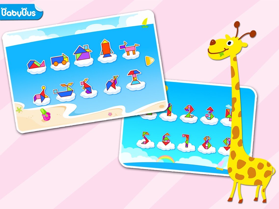 Creative Tangram—BabyBus para iOS (iPhone/iPad) - Baixar Grátis no AppPure