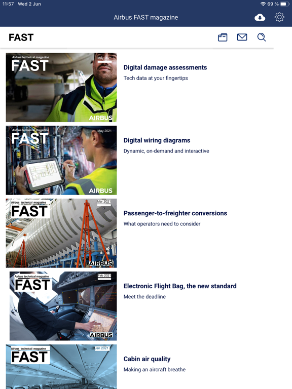 FAST magazine by Airbus for iOS (iPhone/iPad/iPod touch) - Free ...