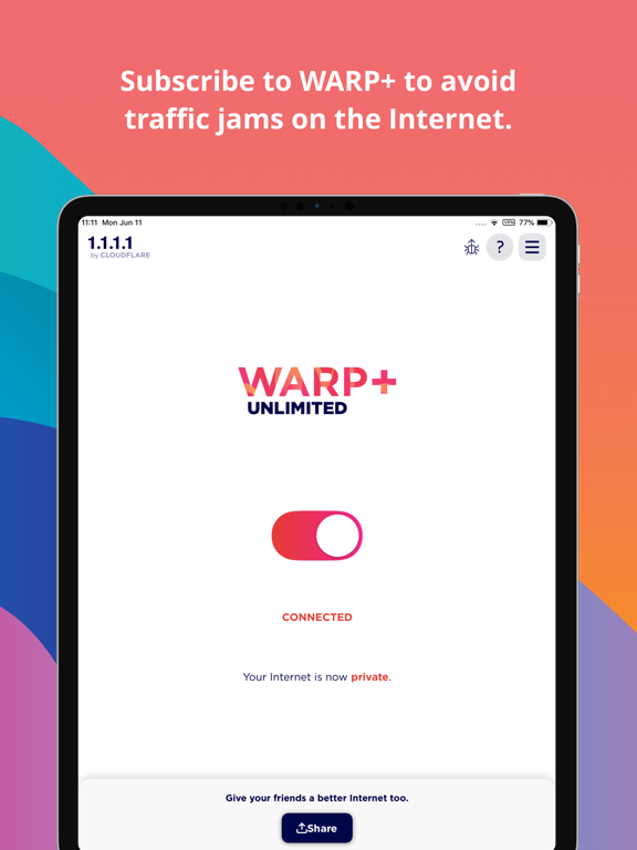 1.1.1.1: Faster Internet for iOS (iPhone/iPad/iPod touch) - Free ...