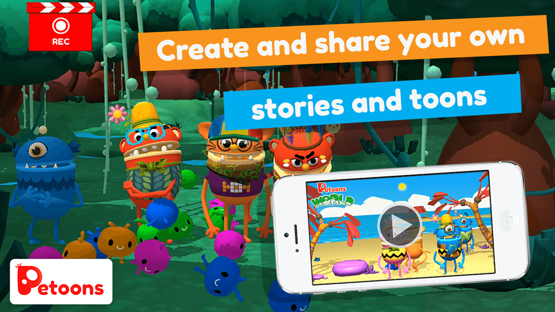 Petoons World - Family Fun, Comics, Toons & Shows for iOS (iPhone/iPad) - Free Download at AppPure