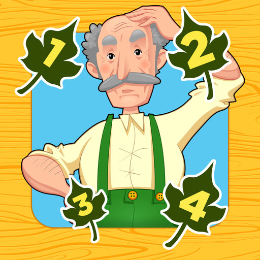 A Garden Counting game for children: Learn to count the numbers 1-10 ...