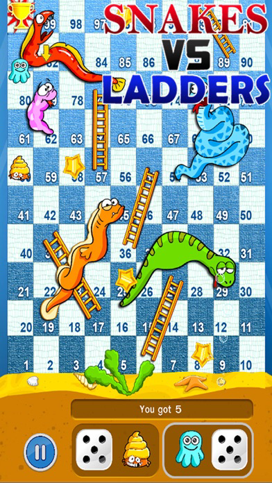iOS(iPhone/iPad/iPod touch)용 Snakes Vs Ladders - Free Snake Ladder ...