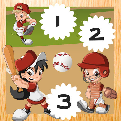 123 Count-ing Kids Game & Learn-ing Number-s with Baseball Stars for ...