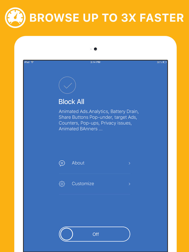 AdBlocker - block Ads & Browse Faster for iOS (iPhone/iPad) Latest ...