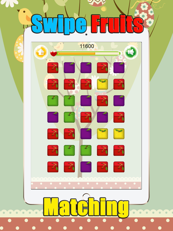 Swipe Fruit Cube Match Puzzle Game Free For Kids for iOS (iPhone/iPad ...