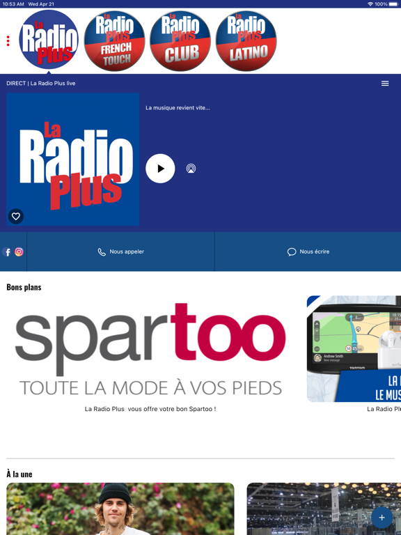 La Radio Plus for iOS (iPhone/iPad/iPod touch) - Free Download at AppPure