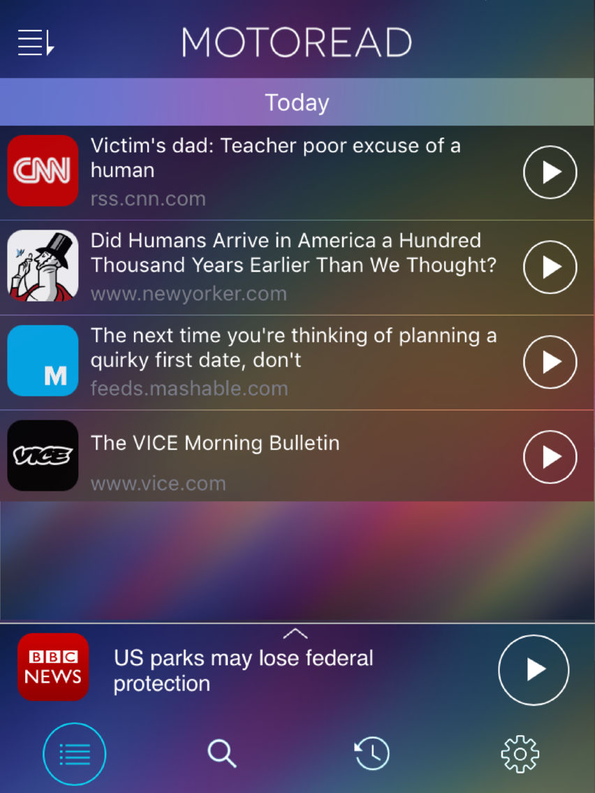 Text to Speech News - Motoread para iOS (iPhone/iPad) - Baixar Grátis ...