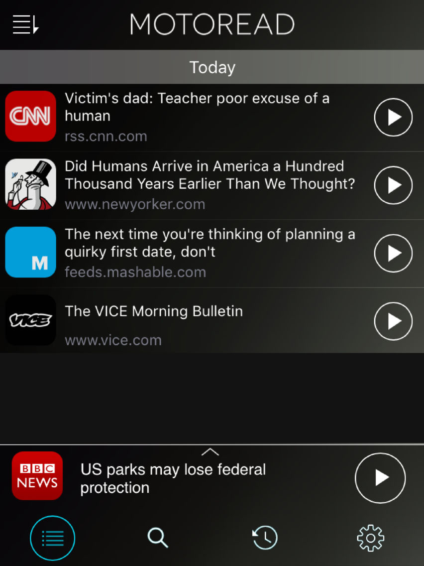 Text to Speech News - Motoread para iOS (iPhone/iPad) - Baixar Grátis ...