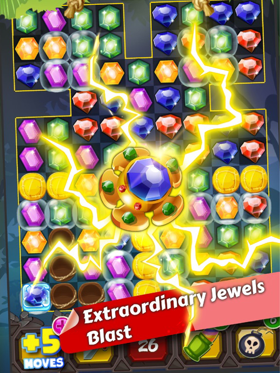 Jewels Jungle Blast for iOS (iPhone/iPad/iPod touch) - Free Download at ...