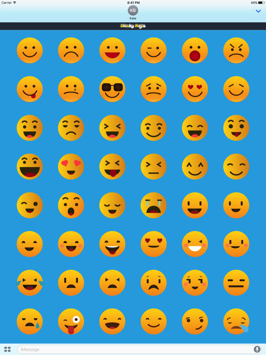 Sticky Mojis for iOS (iPhone/iPad) - Free Download at AppPure