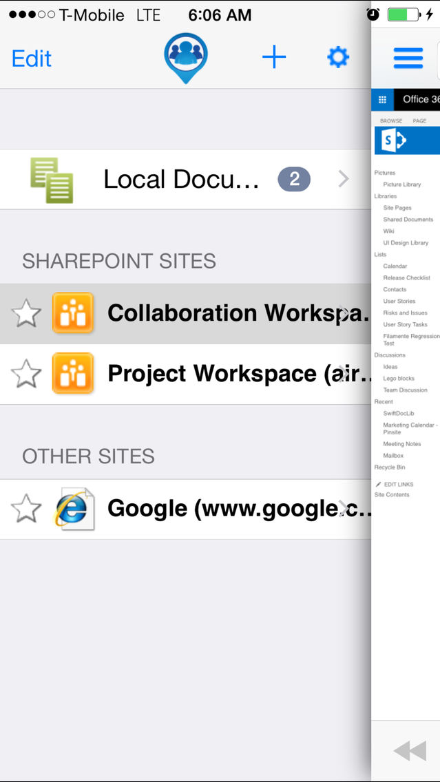 Pinsite - Enterprise Web Browser for Office 365 and SharePoint für iOS ...