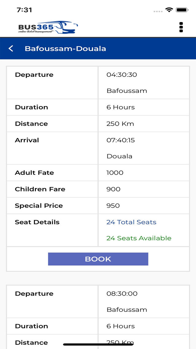 Bus 365 for iOS (iPhone) - Free Download at AppPure