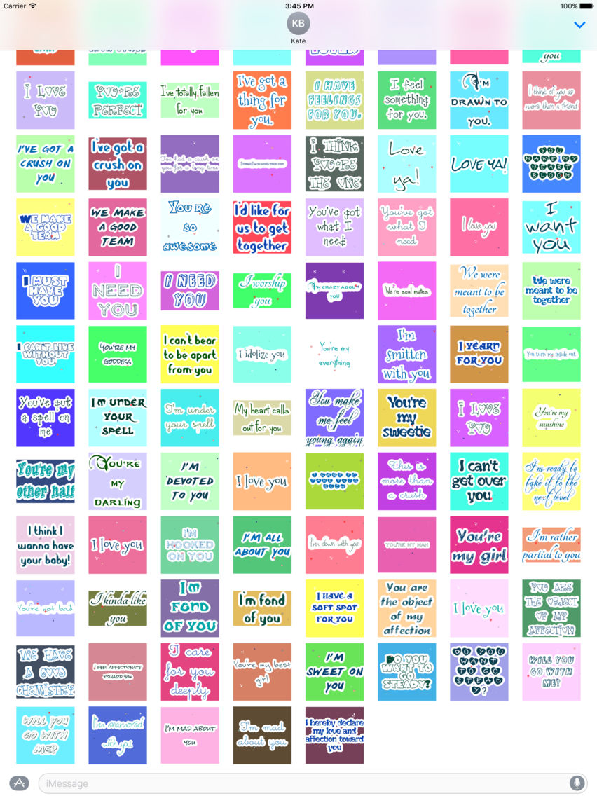 Animated Love Message Gif Stickers for iOS (iPhone/iPad) Latest Version ...