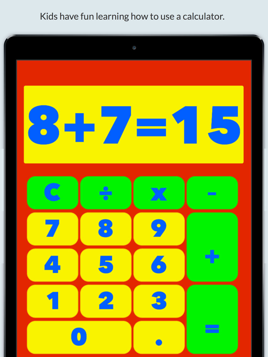 Talking Kids Calculator - Calculator for Kids and Children to Make Math ...