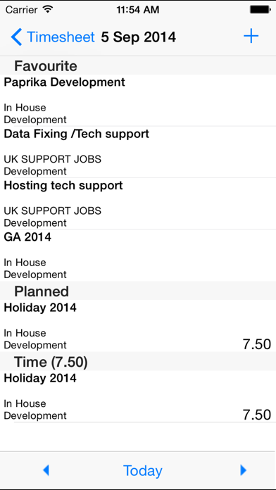 Paprika Timesheet for iOS (iPhone/iPad/iPod touch) - Free Download at AppPure