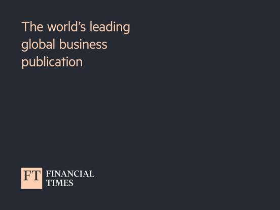 Financial Times: Business News for iOS (iPhone/iPad) - Free Download at ...