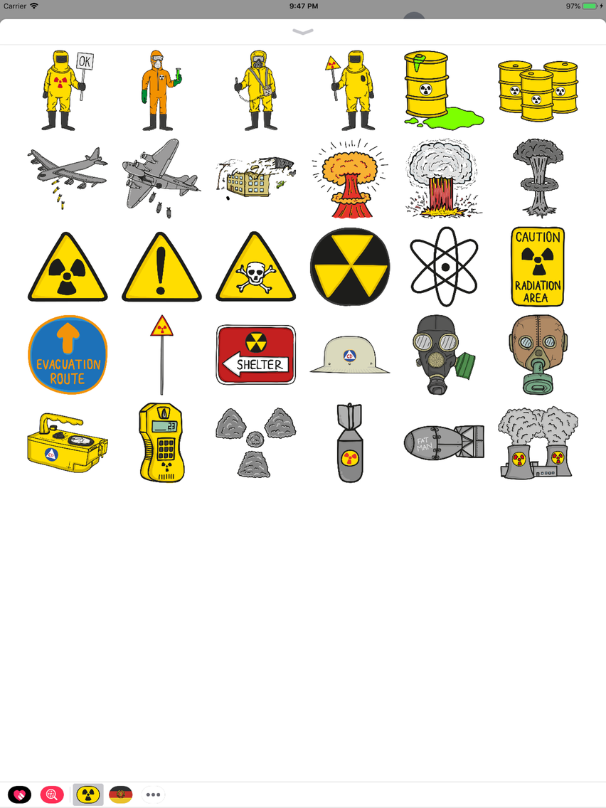 Nuclear Emoji for iOS (iPhone/iPad) Latest Version at $0.99 on AppPure