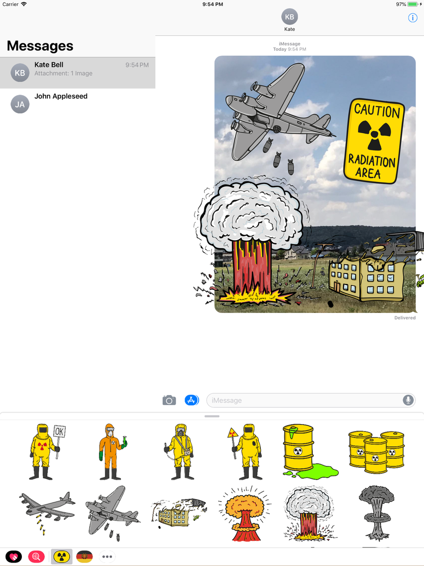 Nuclear Emoji for iOS (iPhone/iPad) Latest Version at $0.99 on AppPure