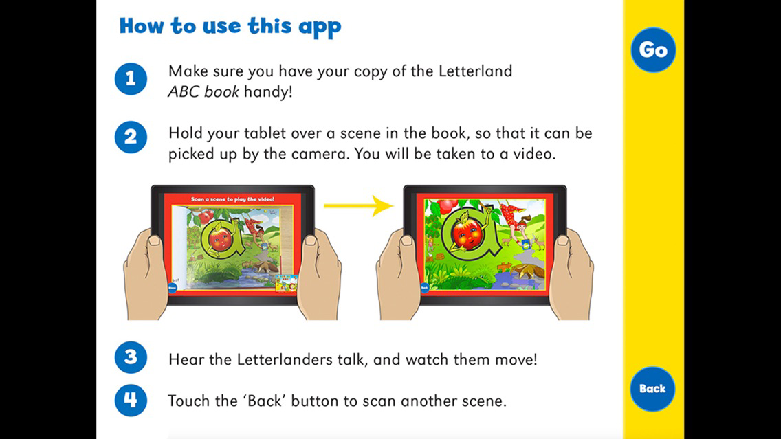 Letterland ABC Scan to Reveal for iOS (iPhone) Latest Version at $0.99 ...