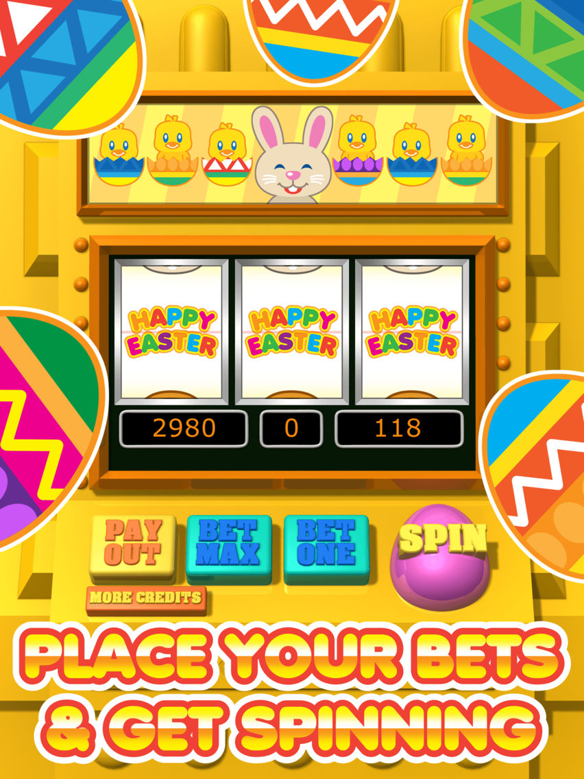 iOS(iPhone/iPad)용 Lucky Easter Slots - A Fortunate Bunny & Egg Cheer ...